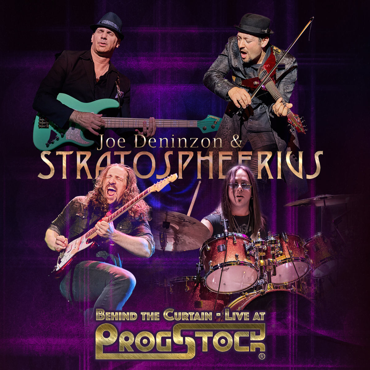 Joe Deninzon & Stratospheerius "Behind The Curtain - Live At ProgStock ...