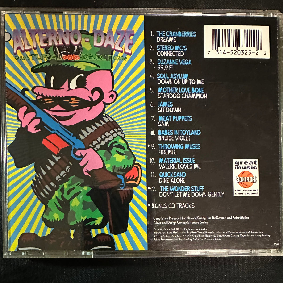 Alterno-Daze “90s Natural Selection” CD – The Band Wagon USA