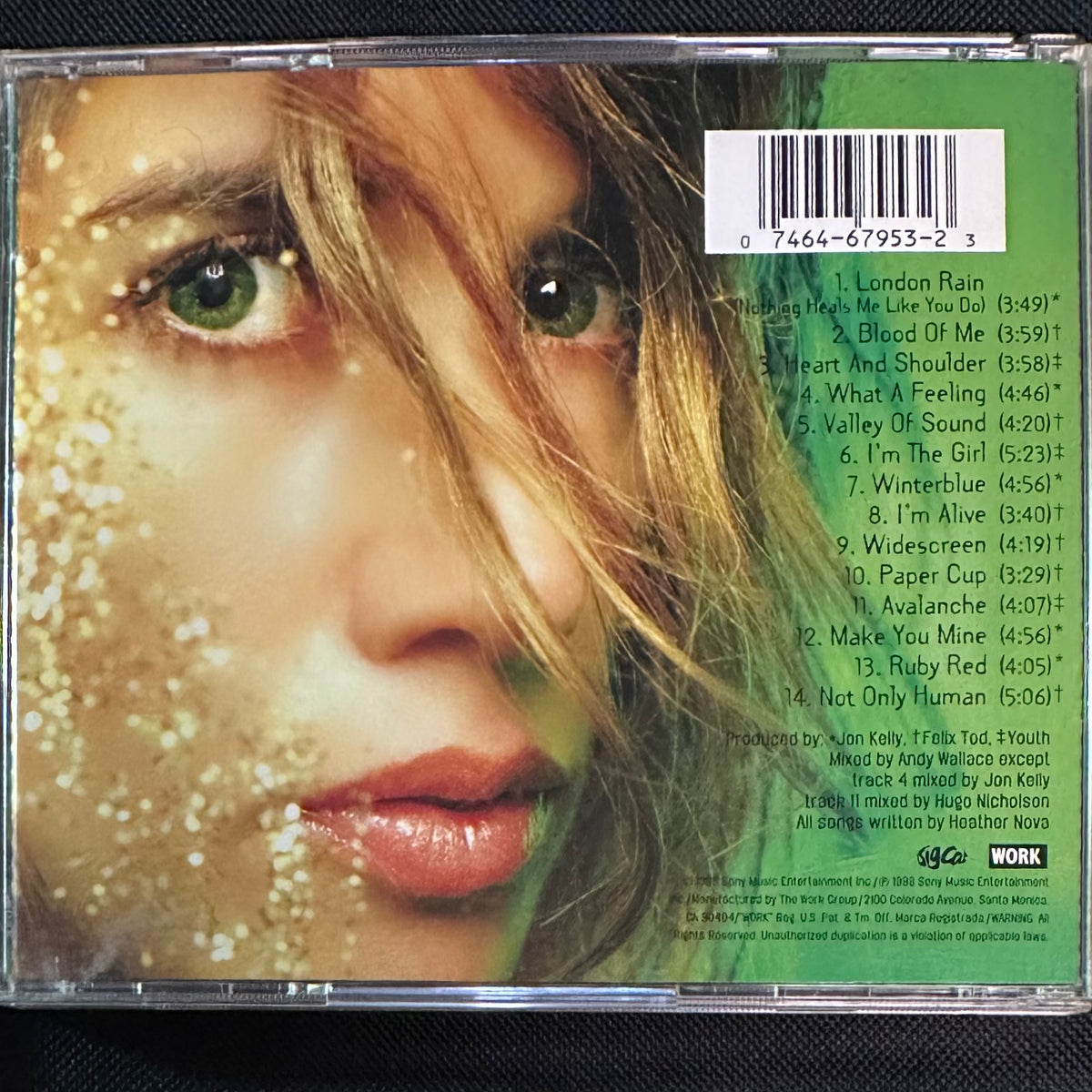 Heather Nova "Siren" Used CD – The Band Wagon USA