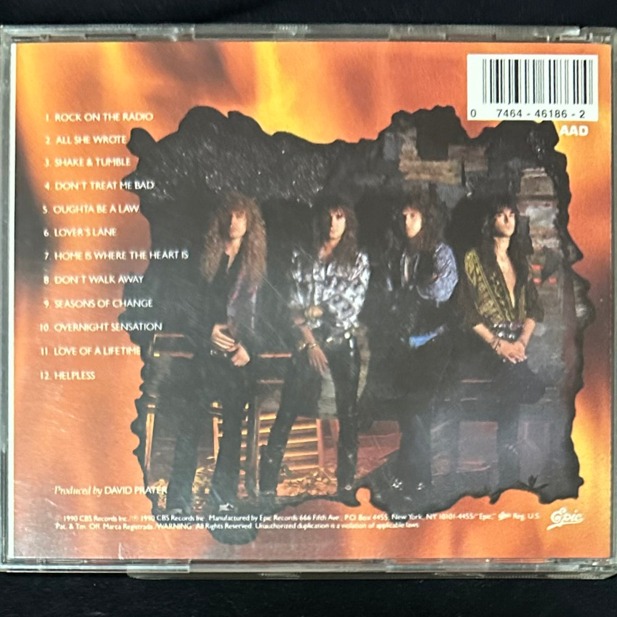 Firehouse "Firehouse" CD – The Band Wagon USA