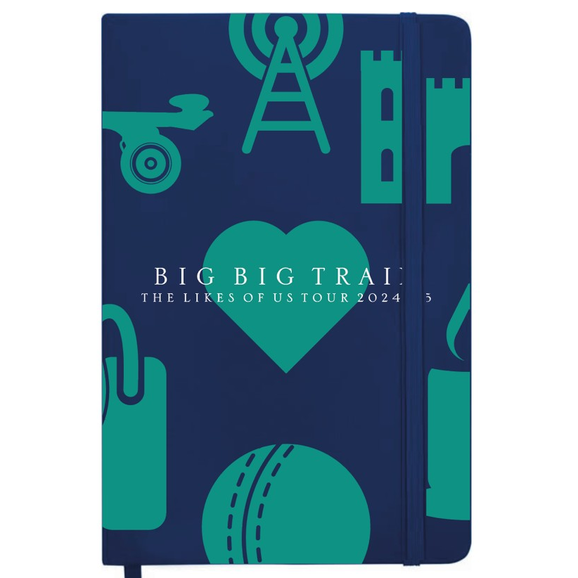 Big Big Train "The Likes of Us" Tour Notebook (Autographed Available ...