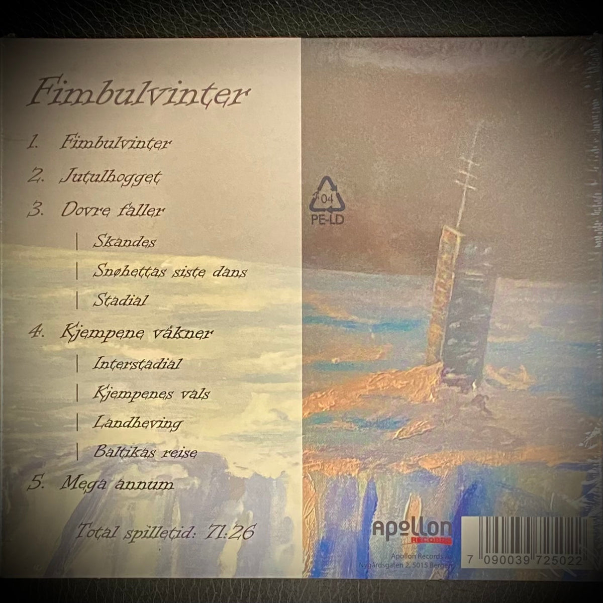 Kornmo "Fimbulvinter" CD – The Band Wagon USA