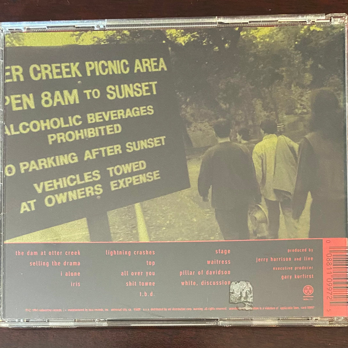 Live "Throwing Copper" Used CD – The Band Wagon USA