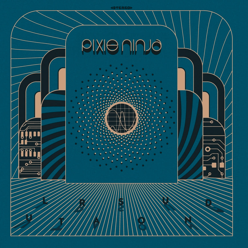 Pixie Ninja "Ultrasound" Blue LP – The Band Wagon USA